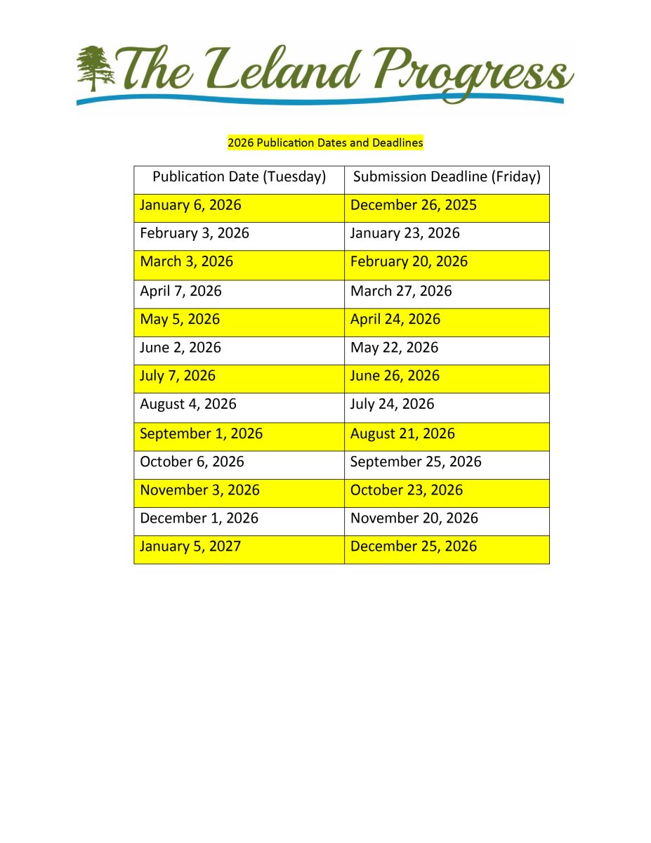Ad Rates – The Leland Progress