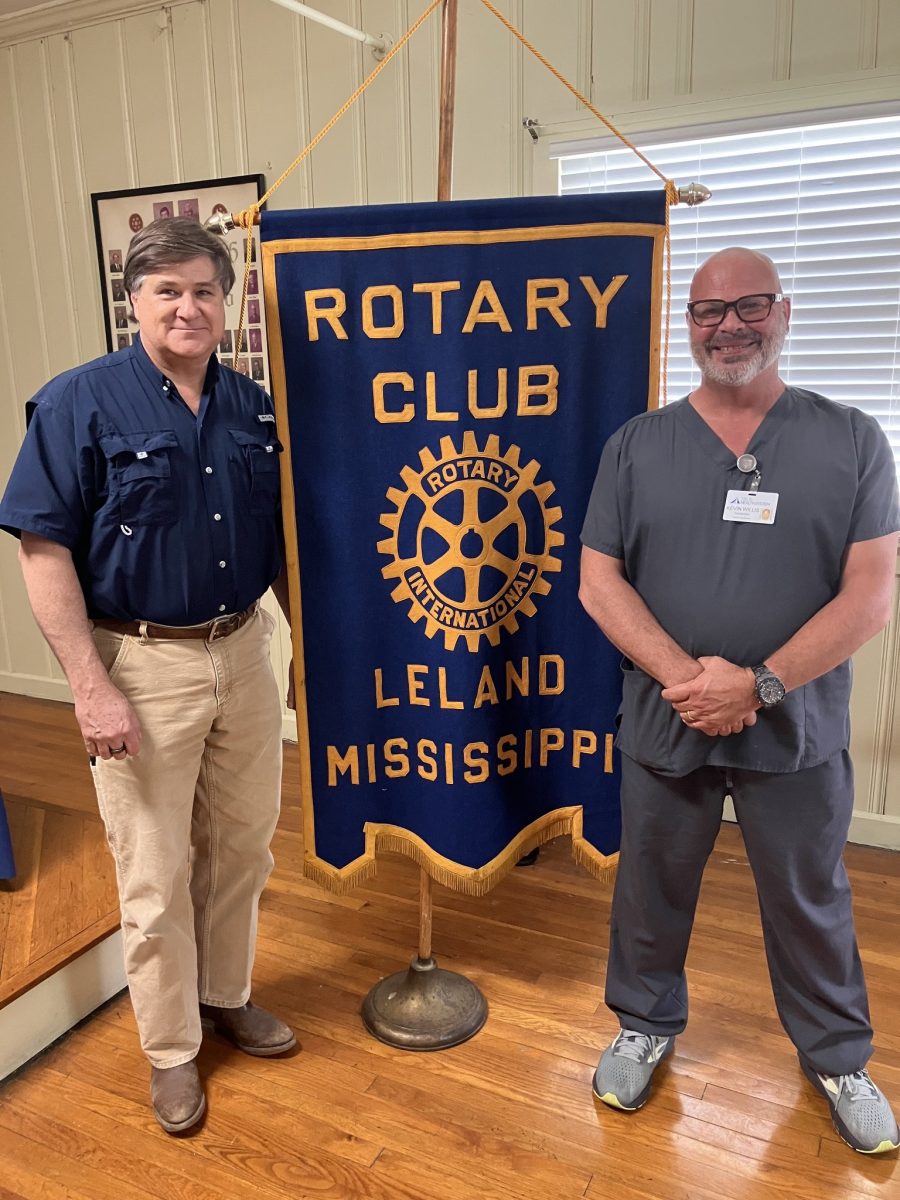Willis inducted into Rotary Club – The Leland Progress